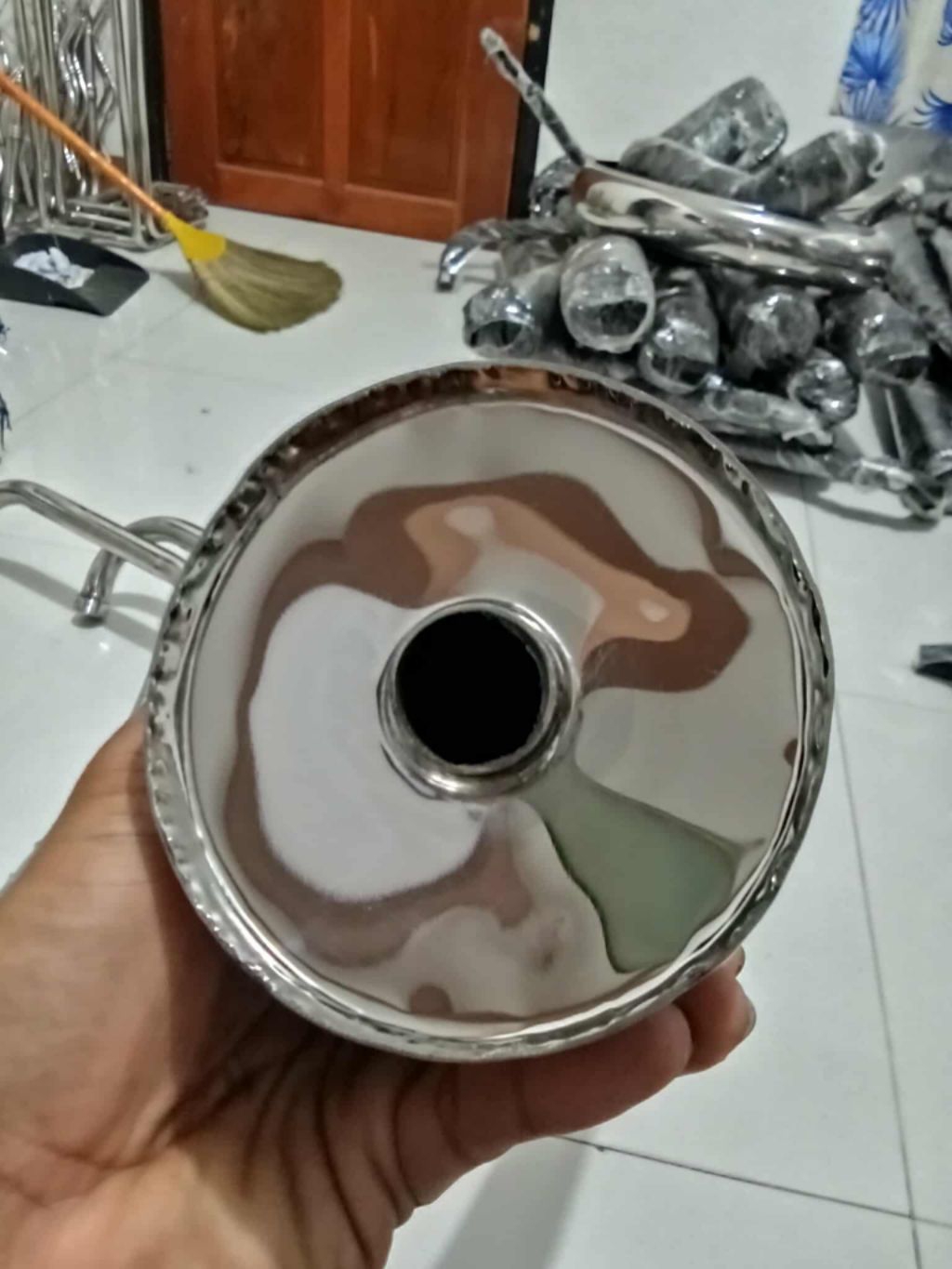 YAMAHA YTX 125 CHICKEN PIPE WITH TATAK APIDO | Shopee Philippines