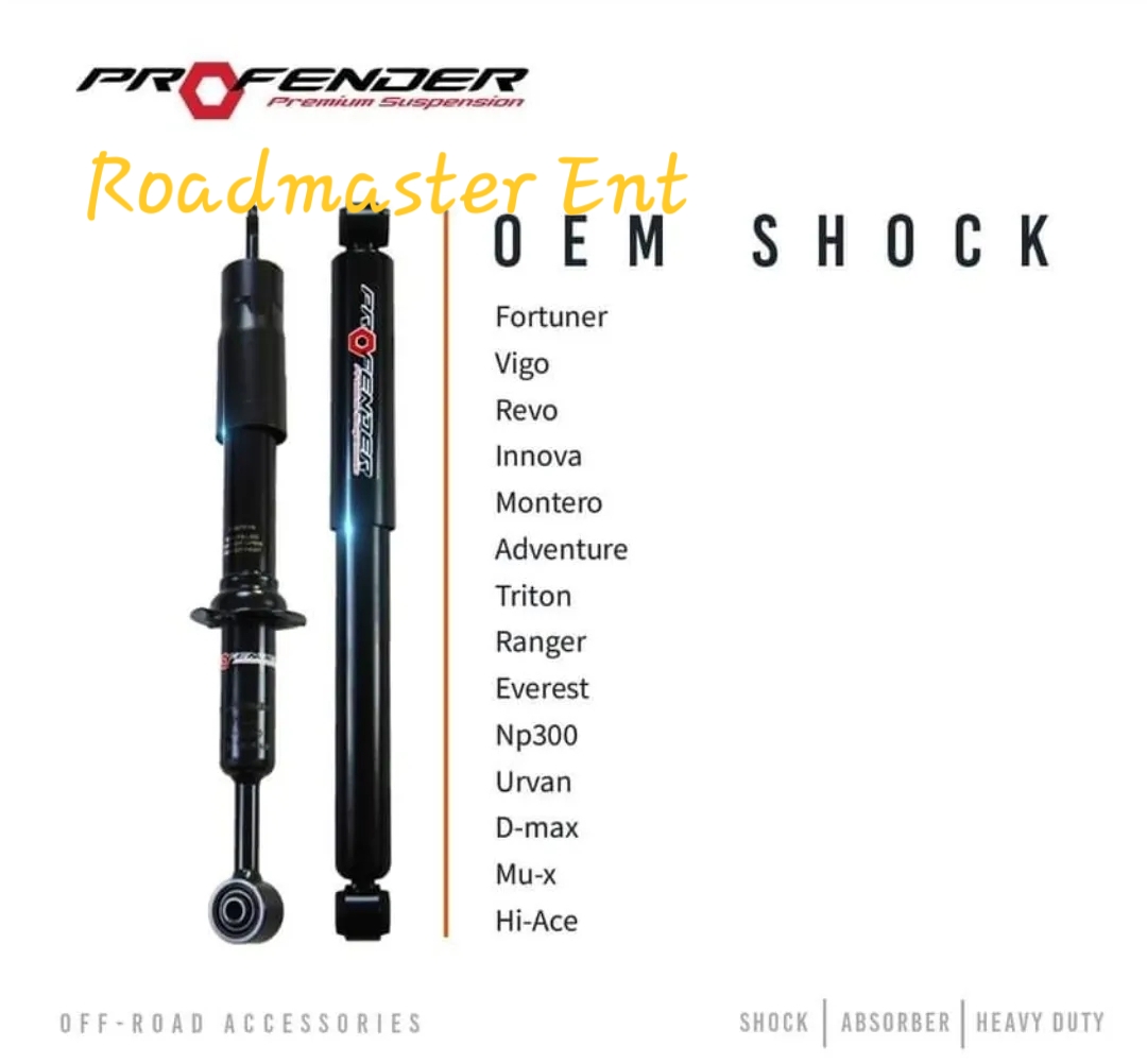 ISUZU MUX 2012 to 2025 1pc REAR PROFENDER BRAND OEM SHOCKS ABSORBER ...