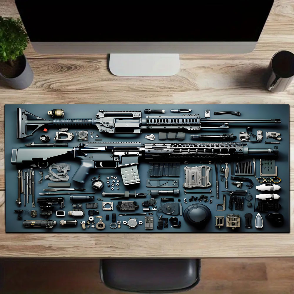 1pc Gunpicture Large Mouse Pad computer mat Desk Mat keyboard mat ...