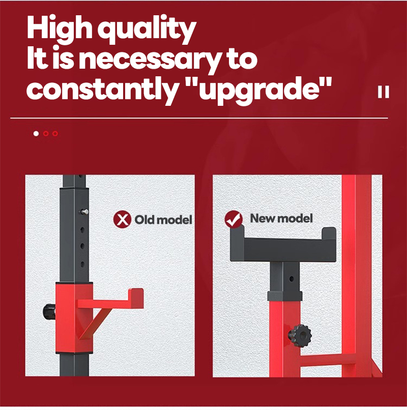 Simple split squat bench press frame for home use fitness barbell ...