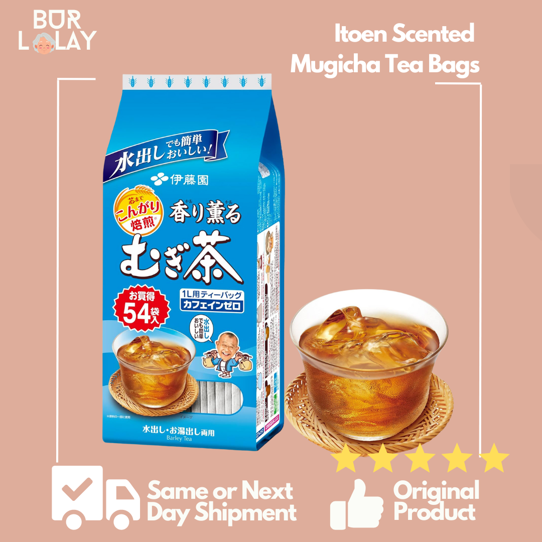 Ito En Scented Mugicha Tea Bags Barley Tea Bags Decaff From Japan 100% Authentic | Shopee ...