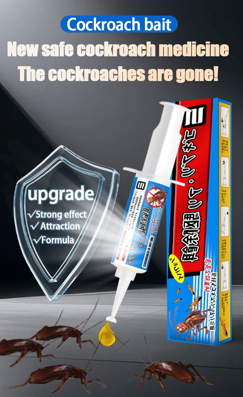 10 years without cockroaches ANKYO Cockroach killer Cockroach gel ...