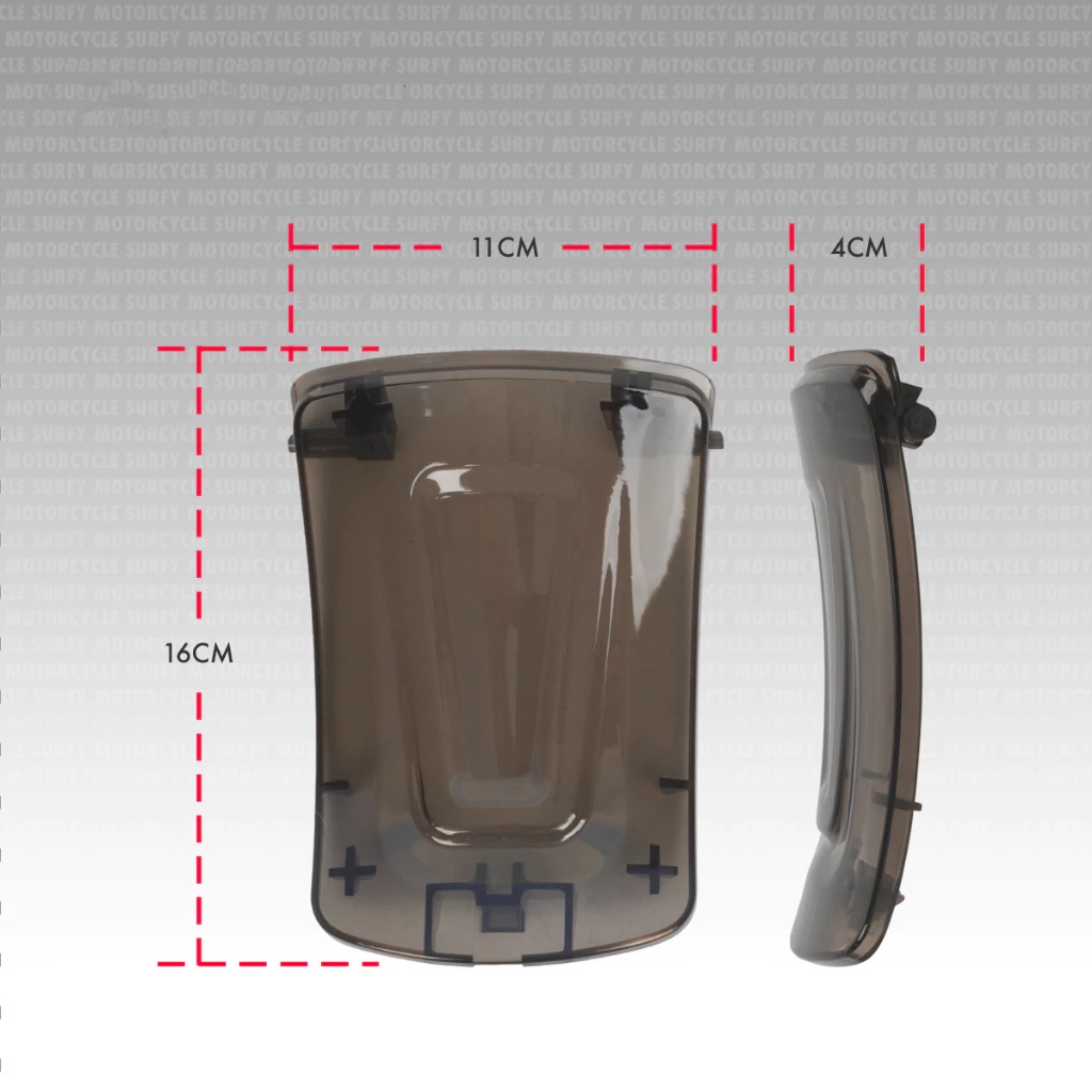 Transparent Tank Cover NVX/Aerox155 V1 V2 Nmax v2 Gas Tank Cover ABS ...