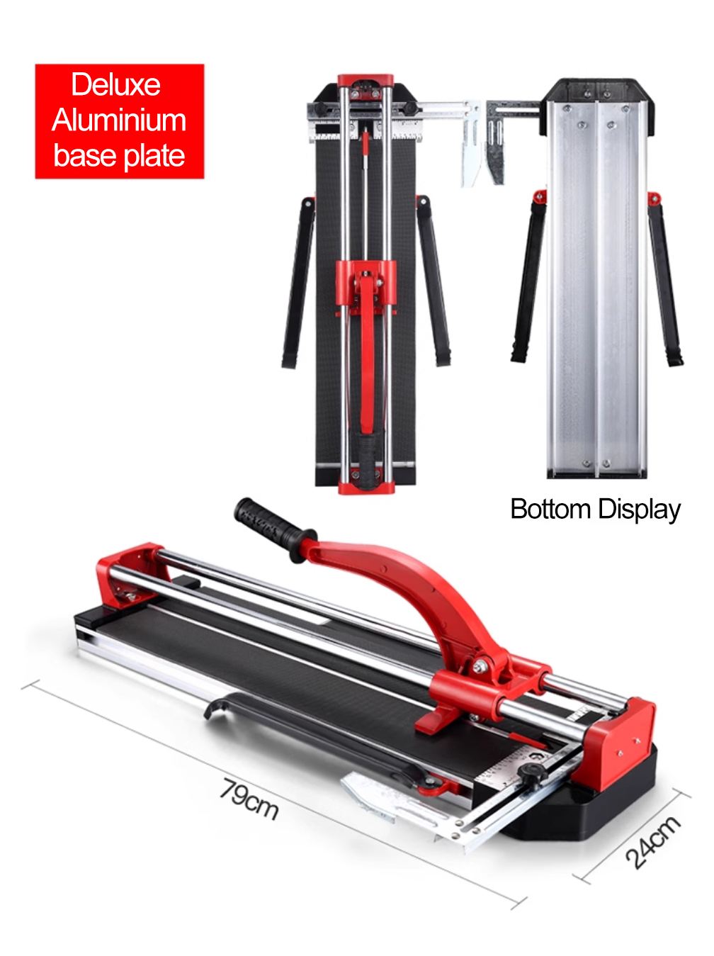 【Laser positioning】Heavy Duty Manual Tile Cutter 400-600MM Carbide ...