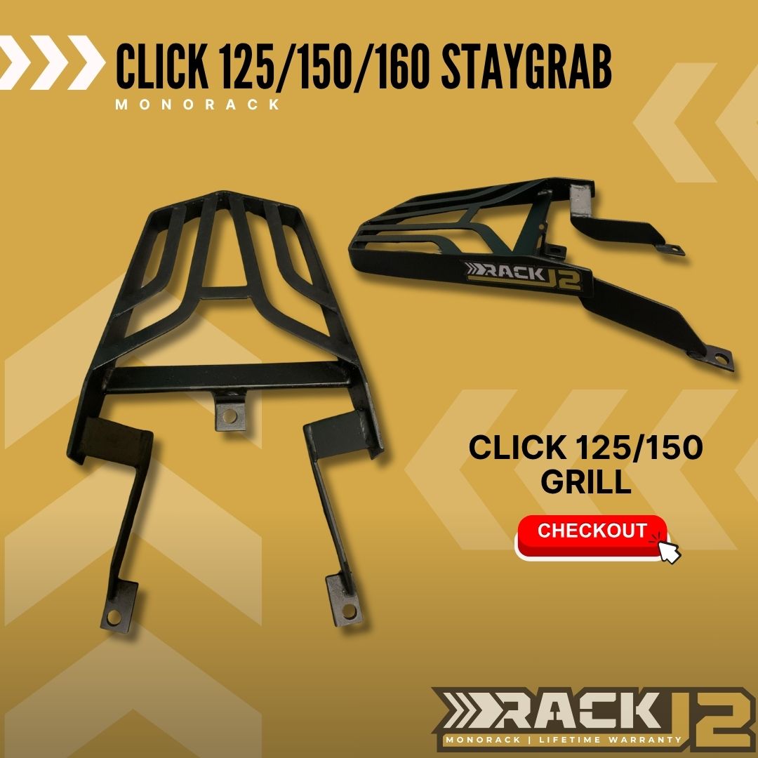 Rackj2 Bracket for Honda Click 125/150/160 V1/V2/V3/V4/V5/Vario Stay ...