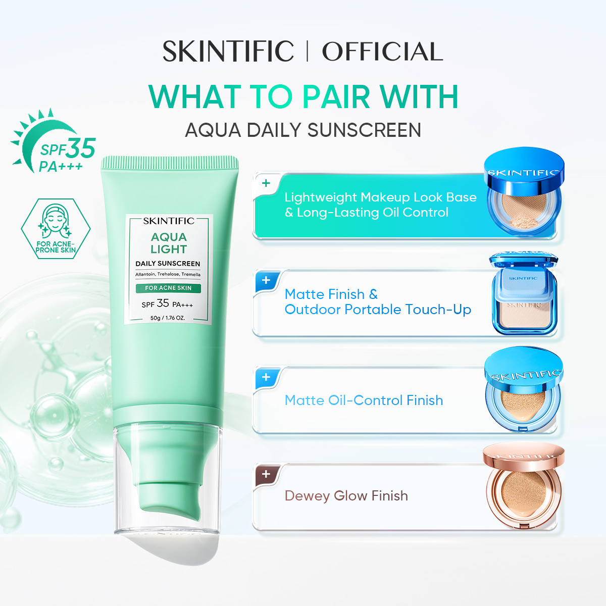 [Sunscreen]SKINTIFIC Matte Fit Light Face Sunscreen Spray Serum SPF50 ...