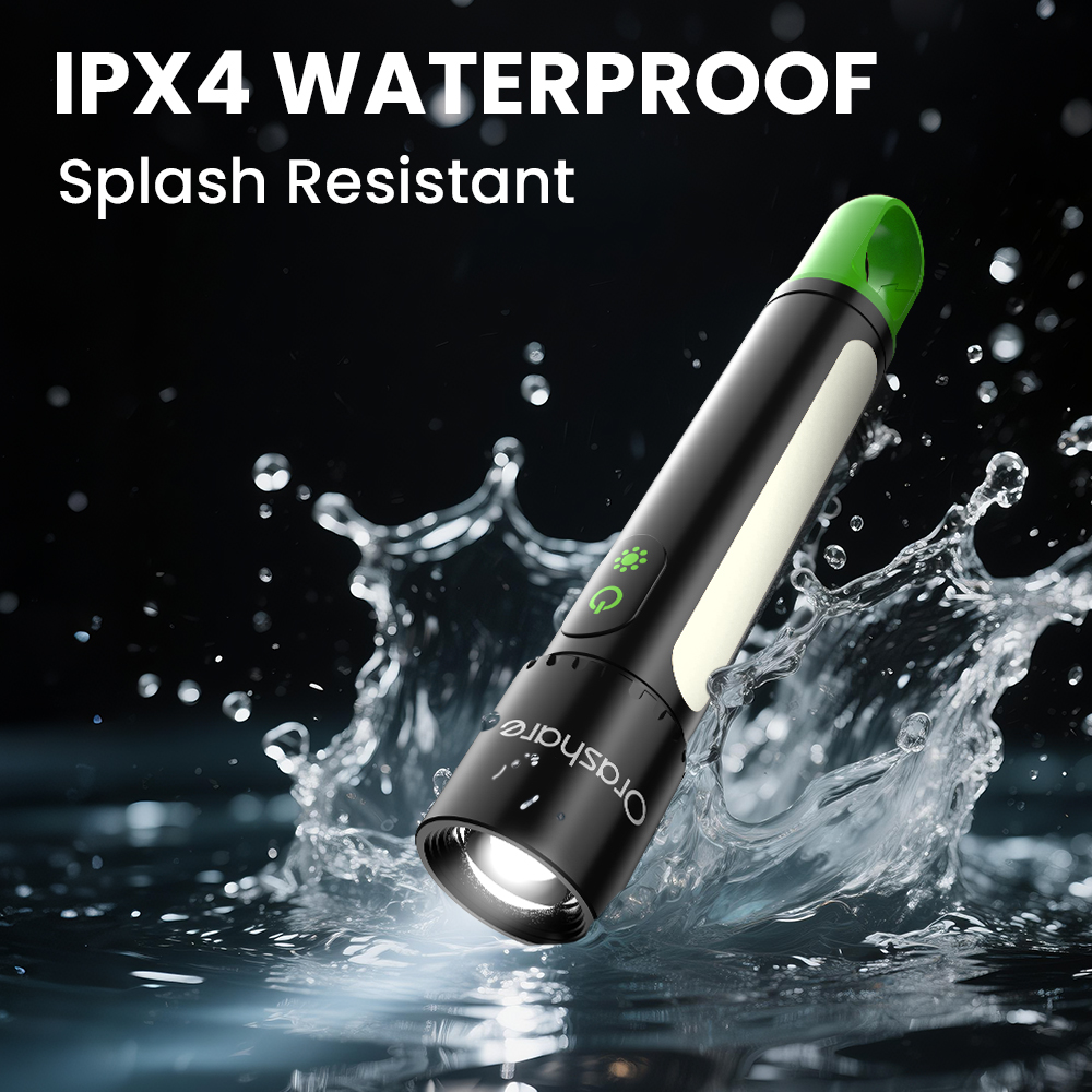 Orashare OL03 Max LED Flashlight Rechargeable 3000mAh USB Output Super ...