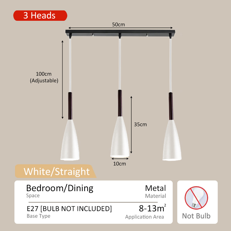 Bar Counter Pendant Lights for Kitchen Chandelier Ceiling Light Hanging ...