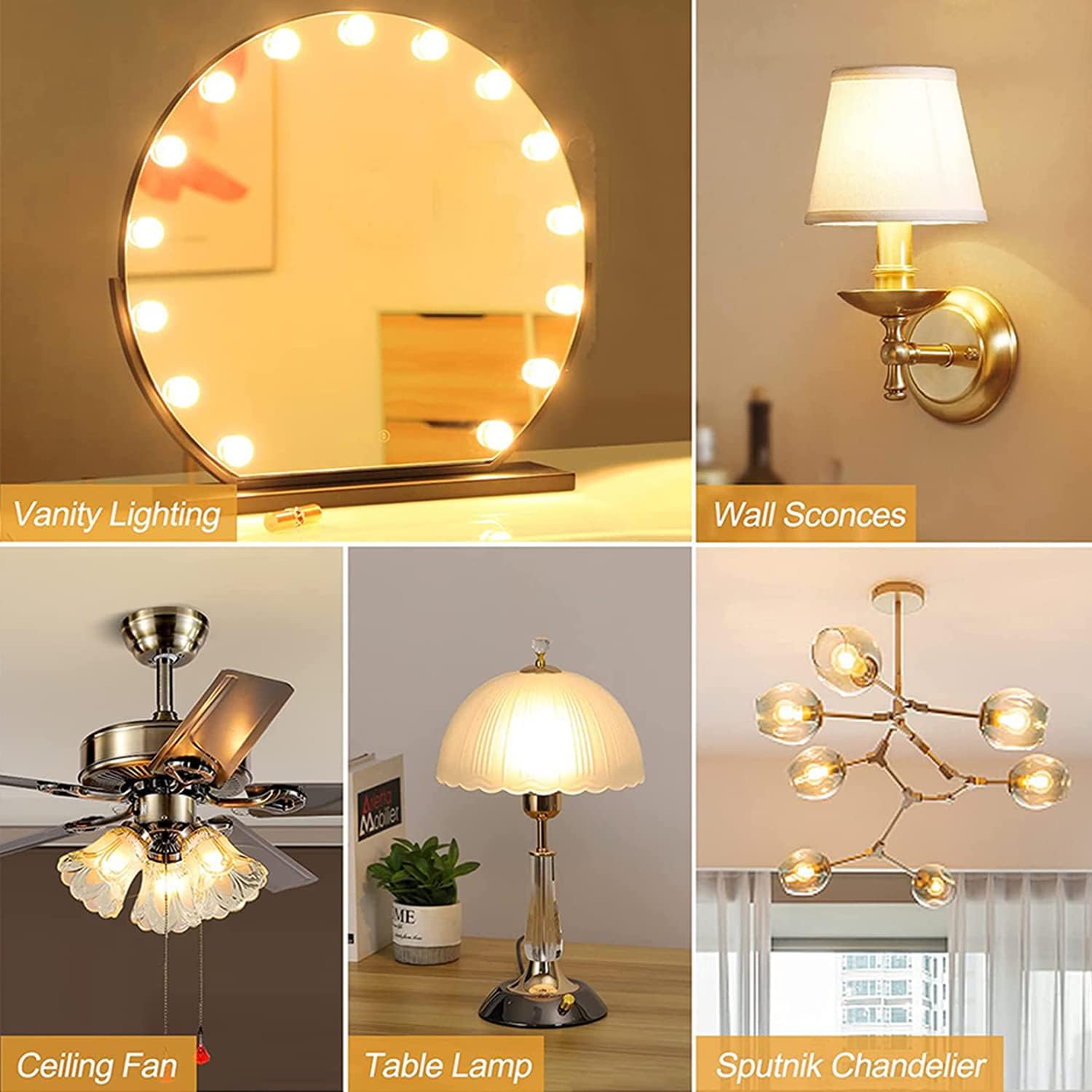 Edison Light Bulb LED Light Bulb E27 Warm Light 1W/2W/4W/8W Outdoor ...