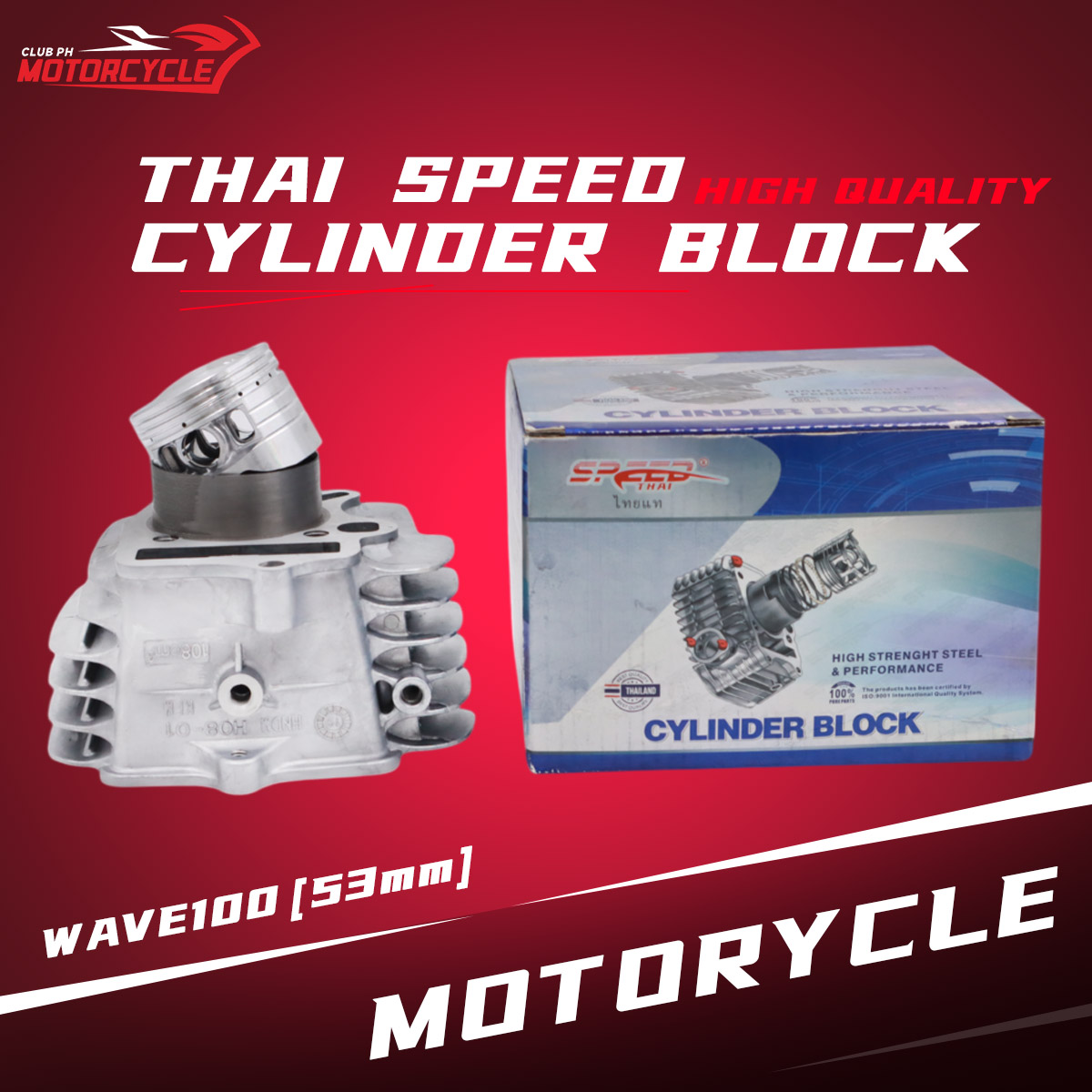 Motorcycle Cylinder Block for XRM110 WAVE 100 WAVE 125 XRM 125 WAVE 110 ...