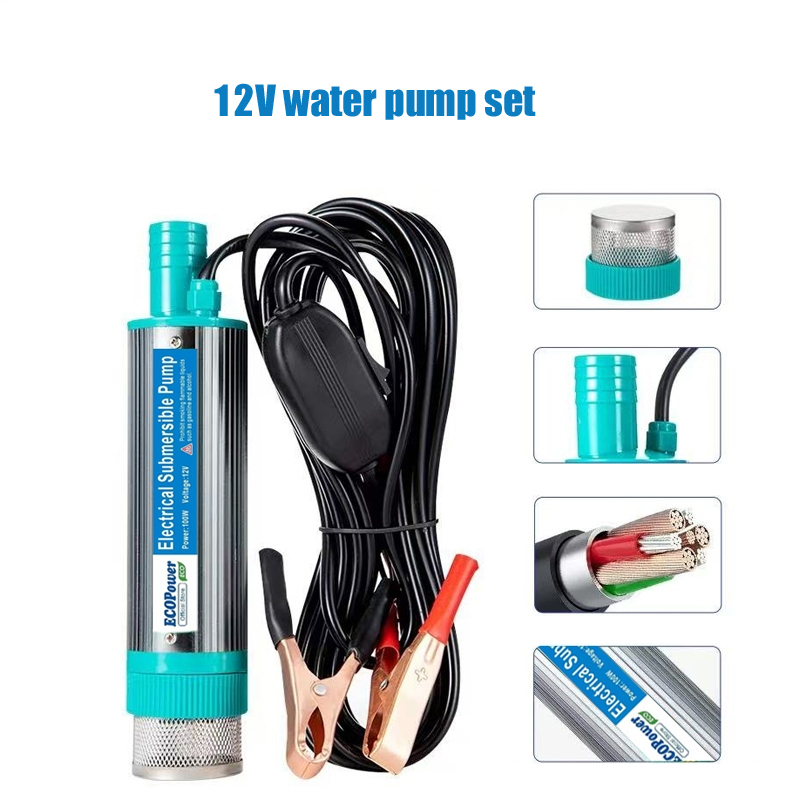 ECOPower Solar water pump kit DC 12V solar water pump oil pump Solar ...