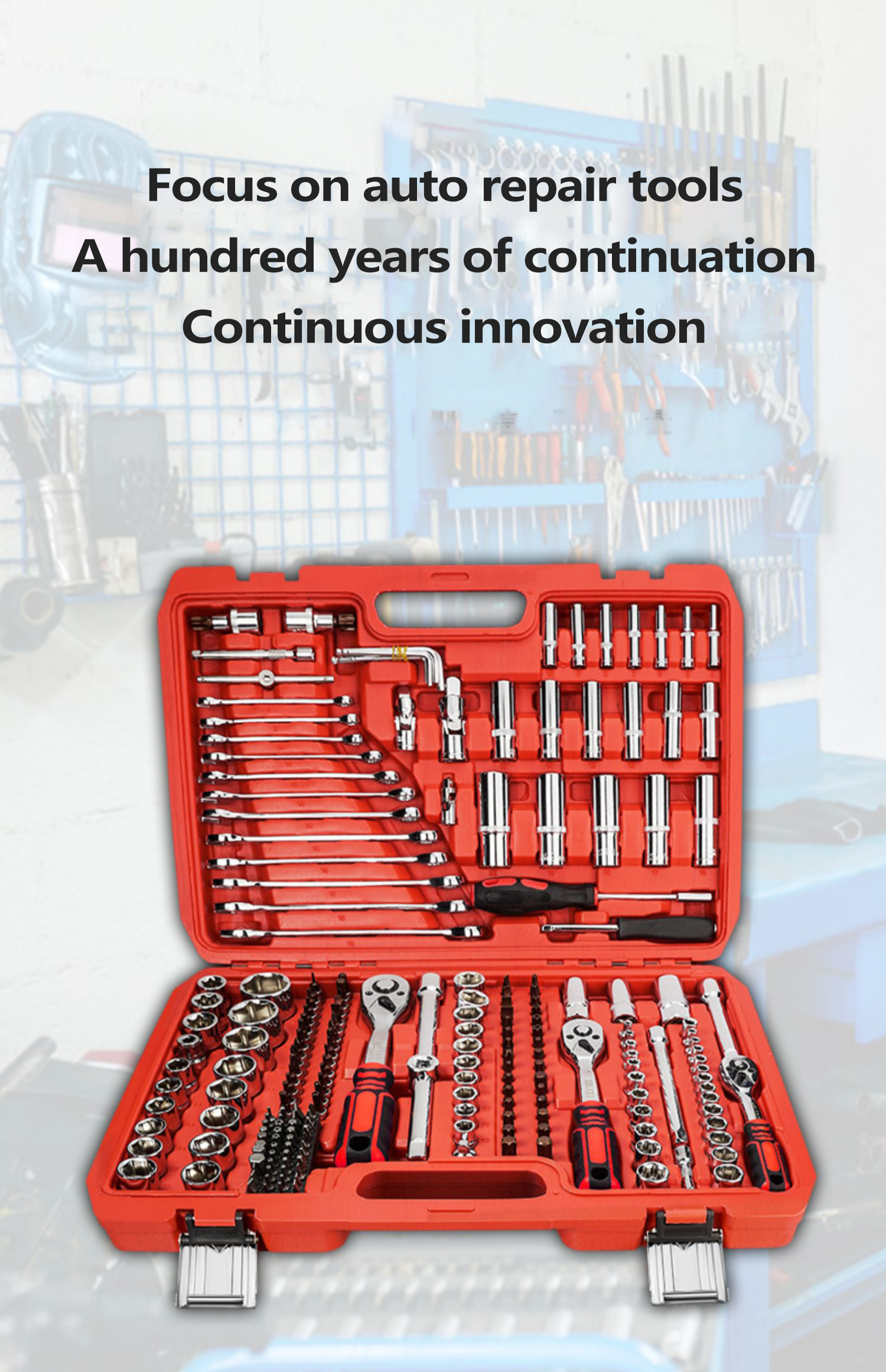 Car Tool Set 61/82PCS Chrome Vanadium Steel tools for car Motorcycle ...