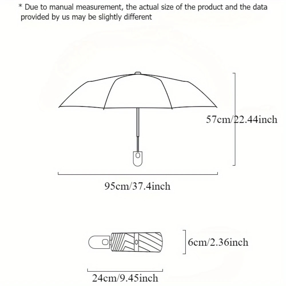 Automatic Umbrella UV Protection Mini Umbrell 8Ribs/6Ribs Folding ...