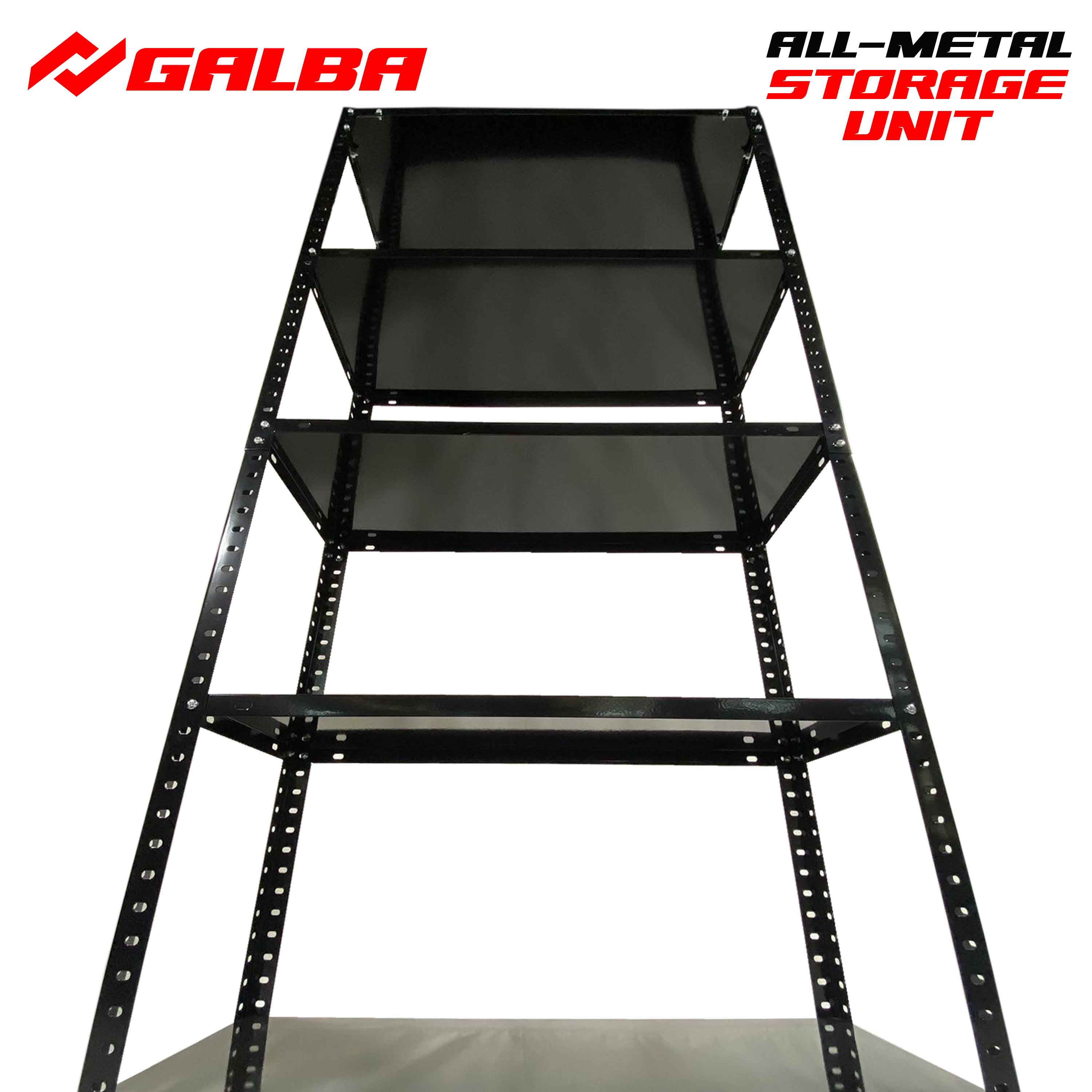 GALBA All-Steel Storage Unit 3-, 4- and 5-Layers Adjustable Metal Rack ...