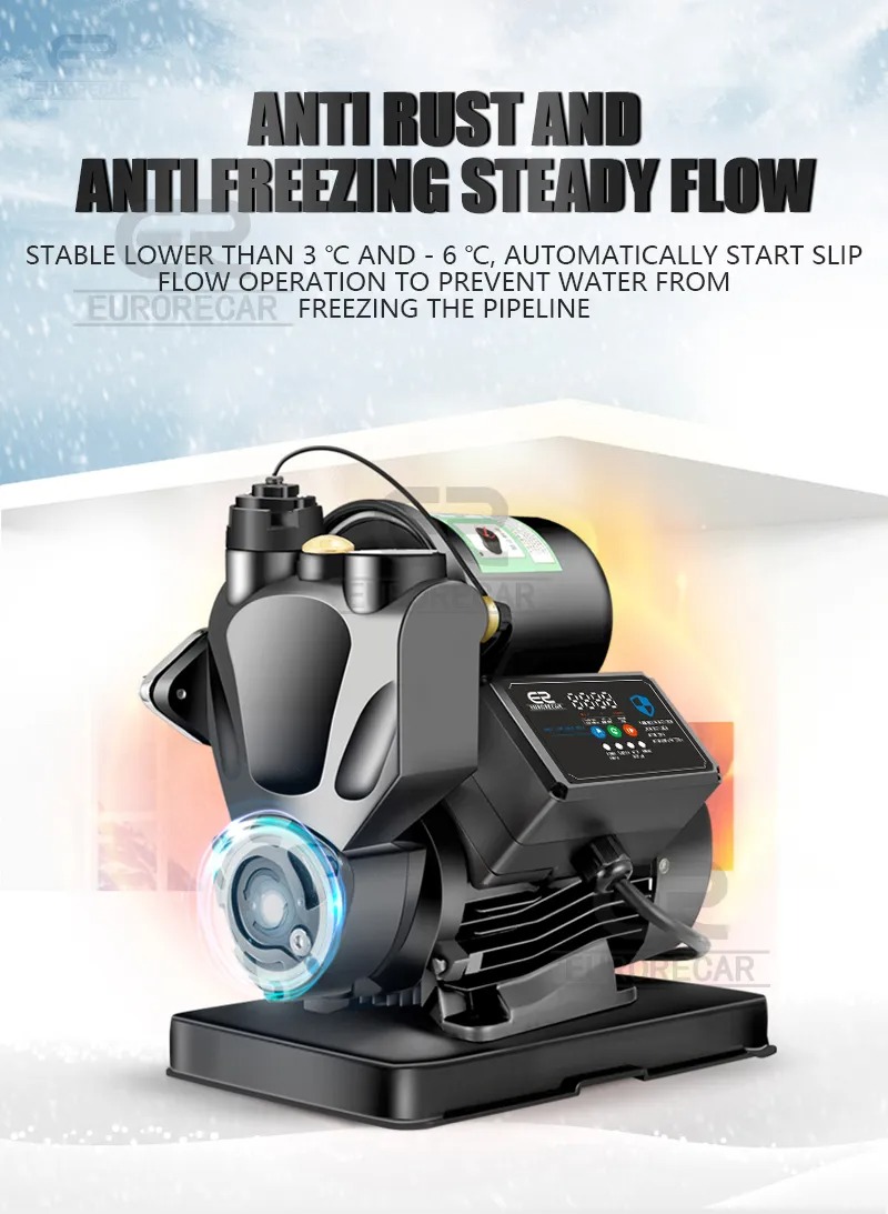 Automatic Booster Pump 1.1HP Intelligent Automatic Pump Hot and Cold ...