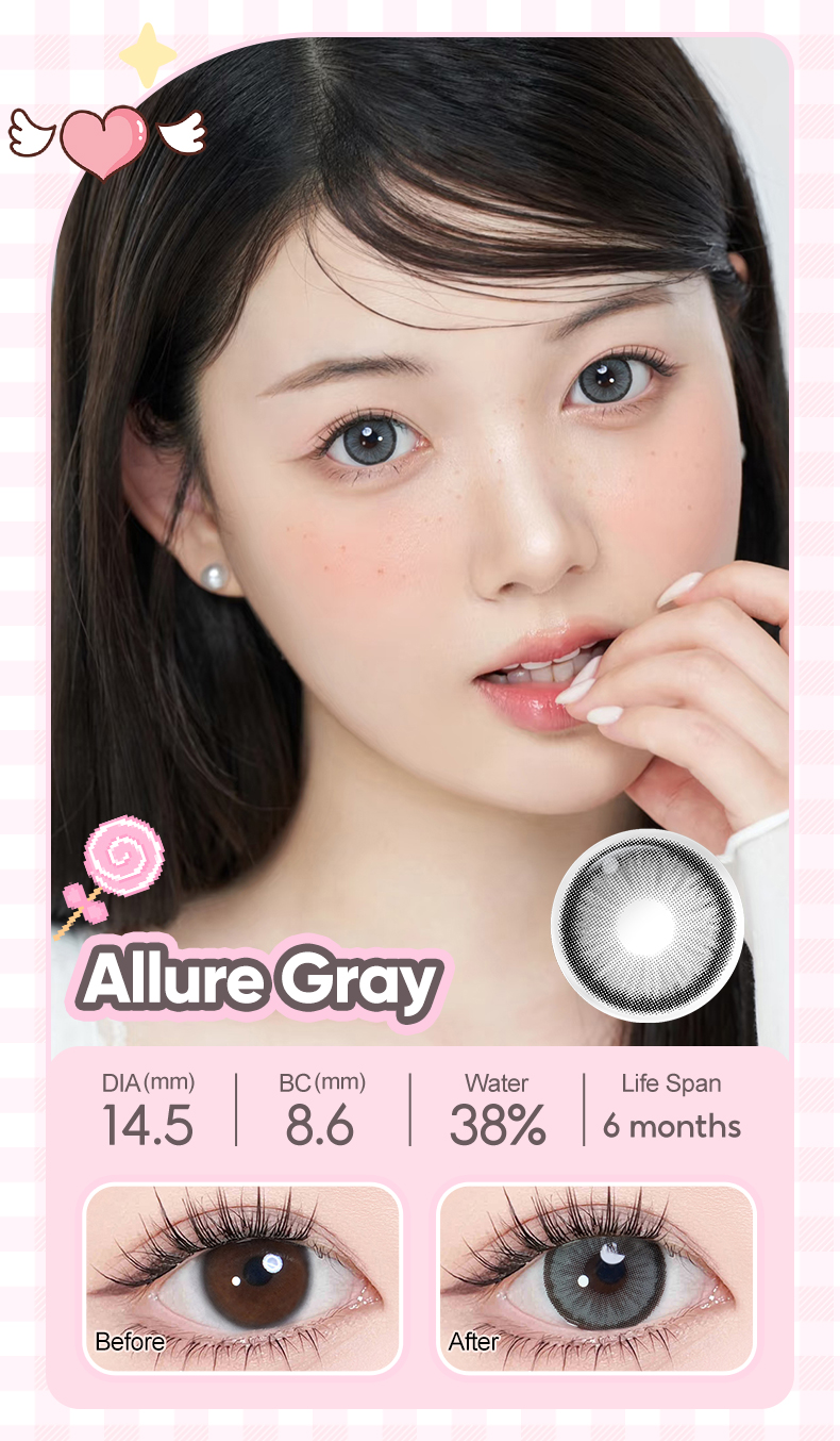 2025 New Magister OMG brown contact lens Contacts for Eyes Makeup Korea ...