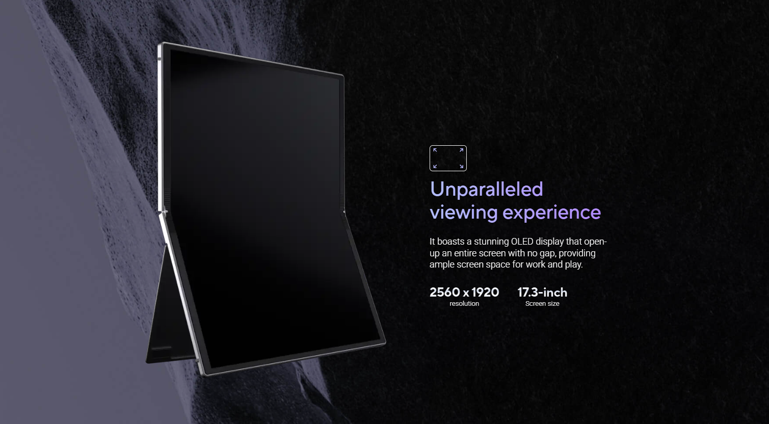 ASUS Portable Monitor ZenScreen Fold MQ17QH 17.3" 2560x1920 QHD / 60Hz ...