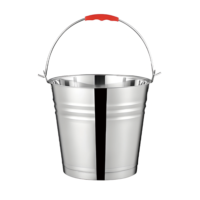 304 stainless steel portable large capacity household bucket lid water ...