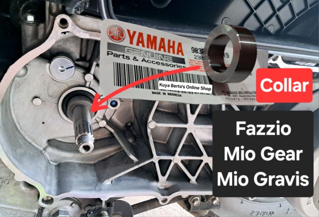 Yamaha Genuine Parts | 90387-16819 Collar For Mio Gravis v1 v2, Mio ...