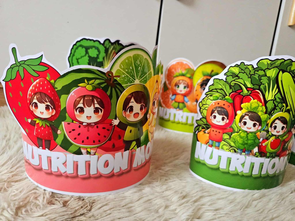 Nutrition Month Healthy Foods Hat Head Dress | Shopee Philippines