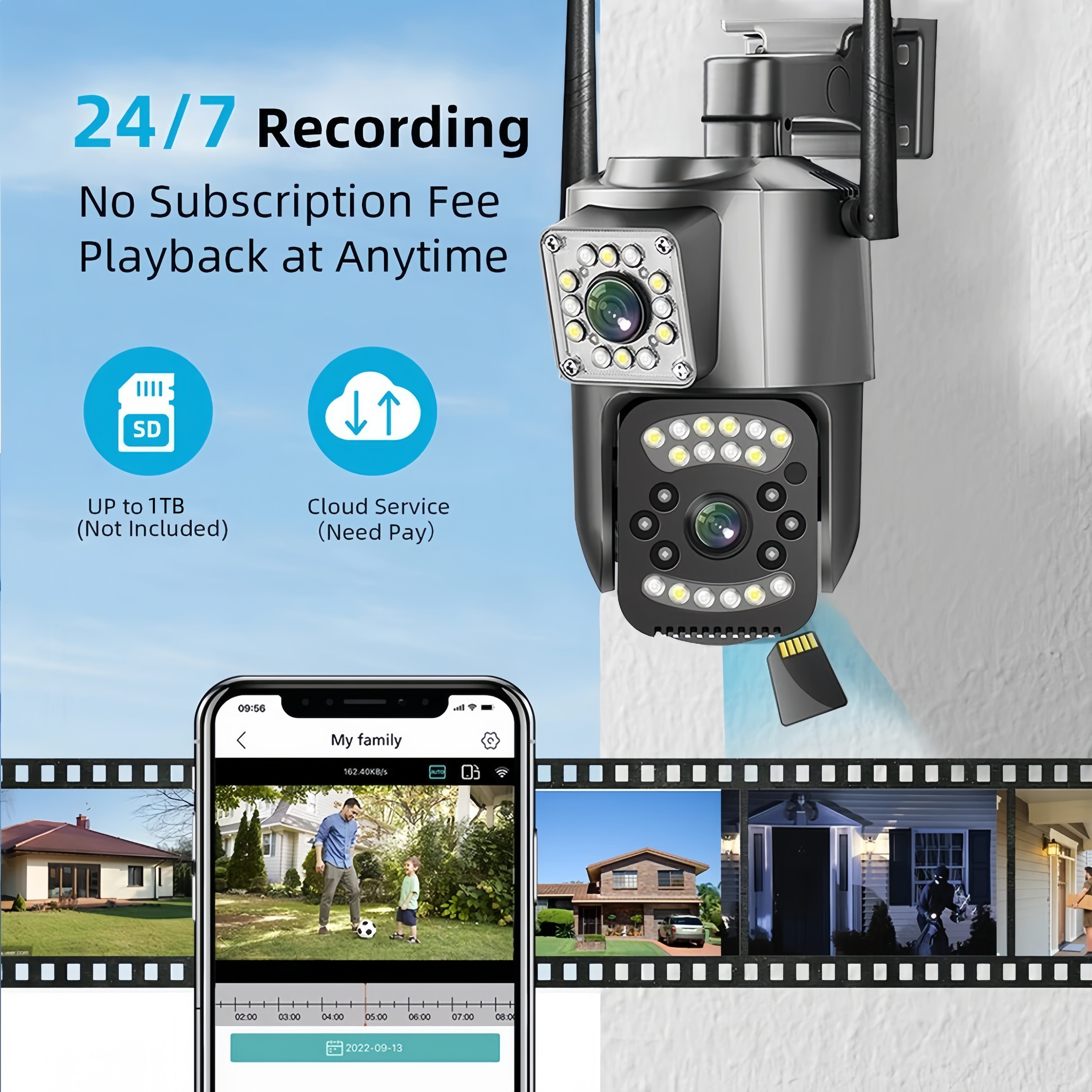 BUY 1 TAKE 1 Xiaomi CCTV Camera Outdoor WIFI Wireless Two-Way Audio 2K ...