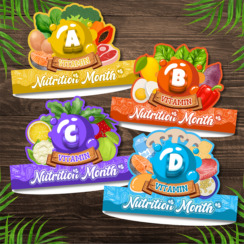 NUTRITION MONTH Head Dress Hat for Kids Students Ready to Wear - RGV ...