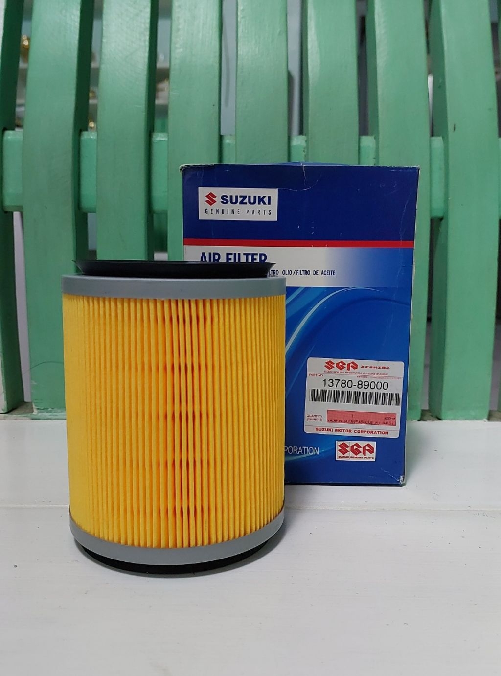 AIR FILTER SUZUKI MULTICAB F6A SUPER CARRY ELEMENT 13780-89000 GSP ...