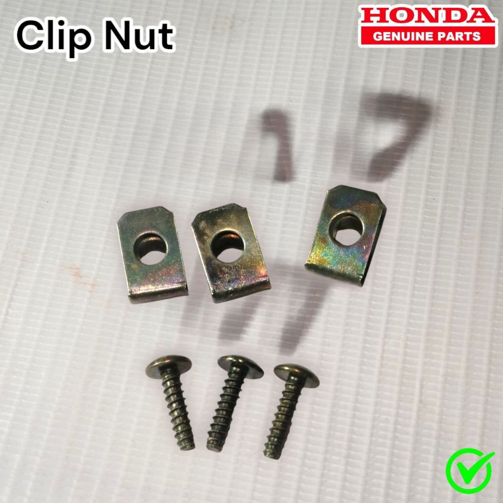 Honda Clip Nut with Screw – 1pc Set for Motorcycle Body Fairings ...