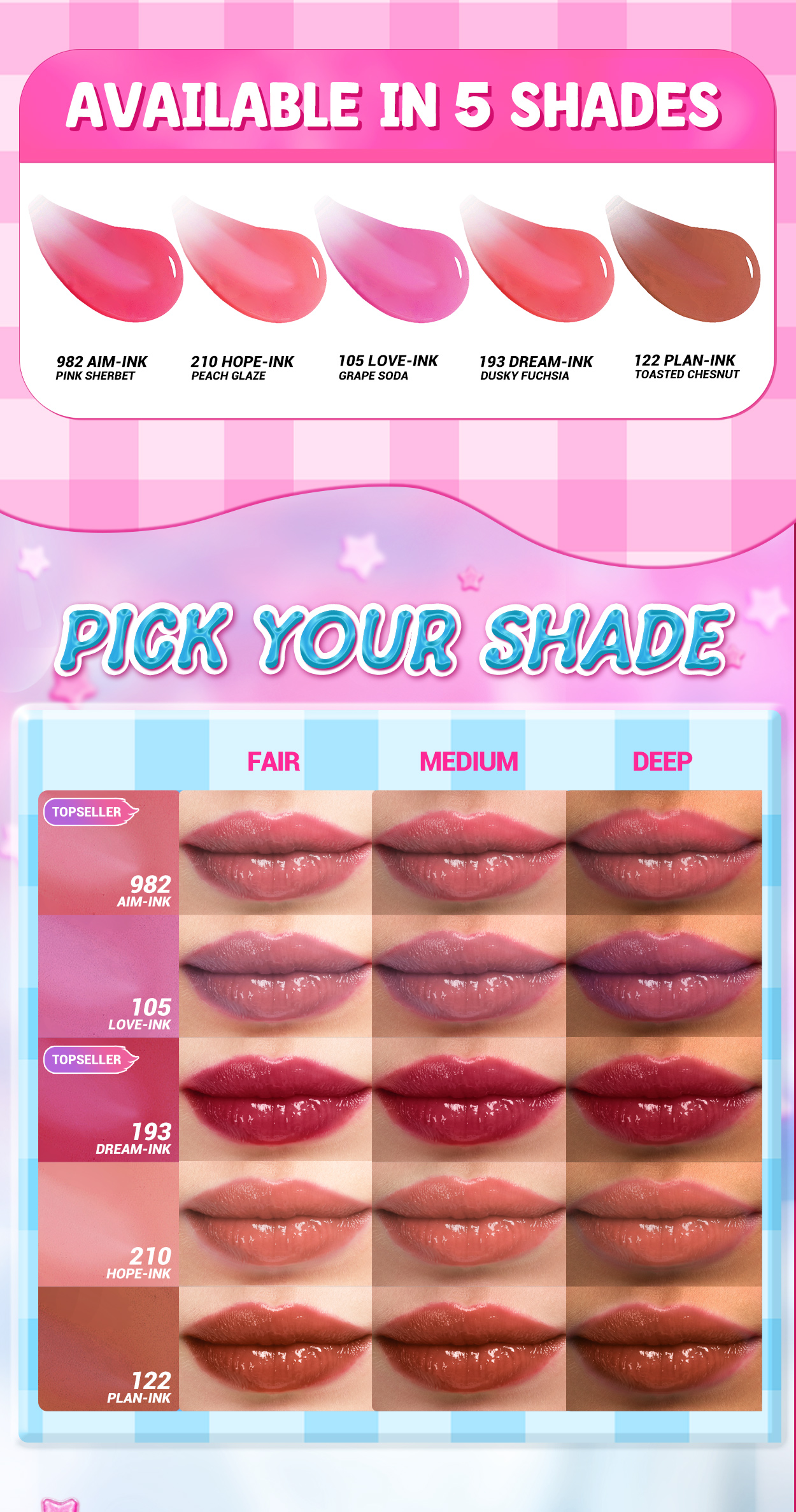 DAZZLE ME Ink-Jelly Glow Tint | SPF 15 PA++ Lip Peptide Hydrating Oil ...