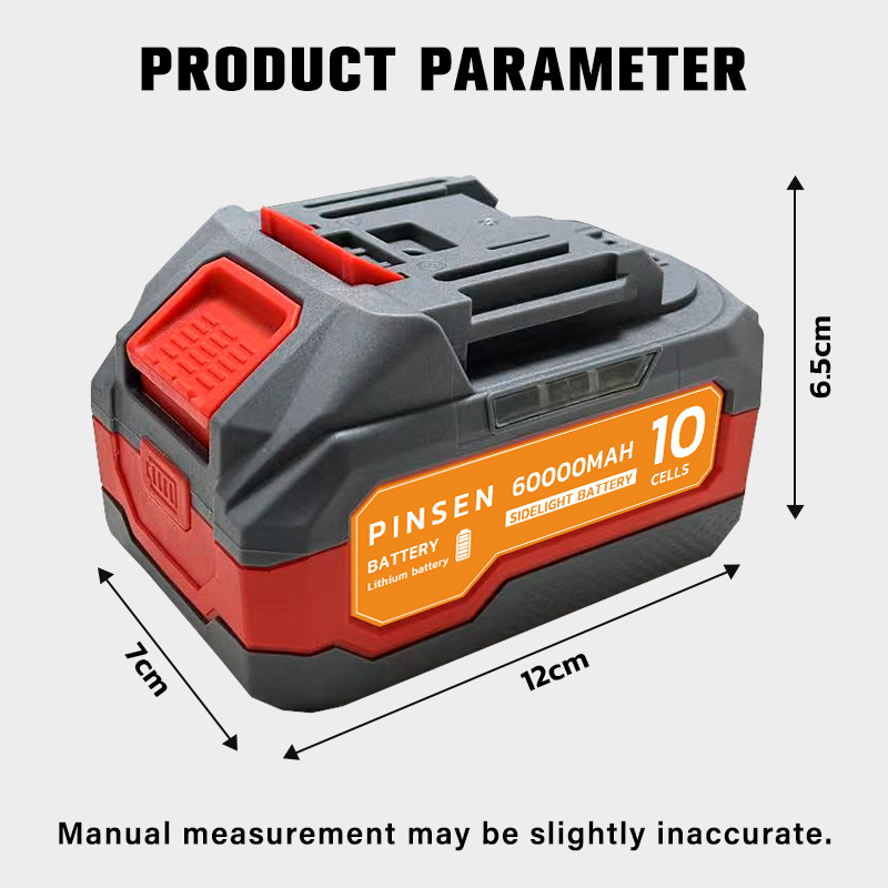 PINSEN Makita 10C power cell lithium battery, long battery life, strong ...