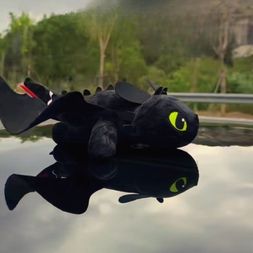 Roof Flying Dragon Doll Detachable Plus Size Toothless Car Sunroof ...