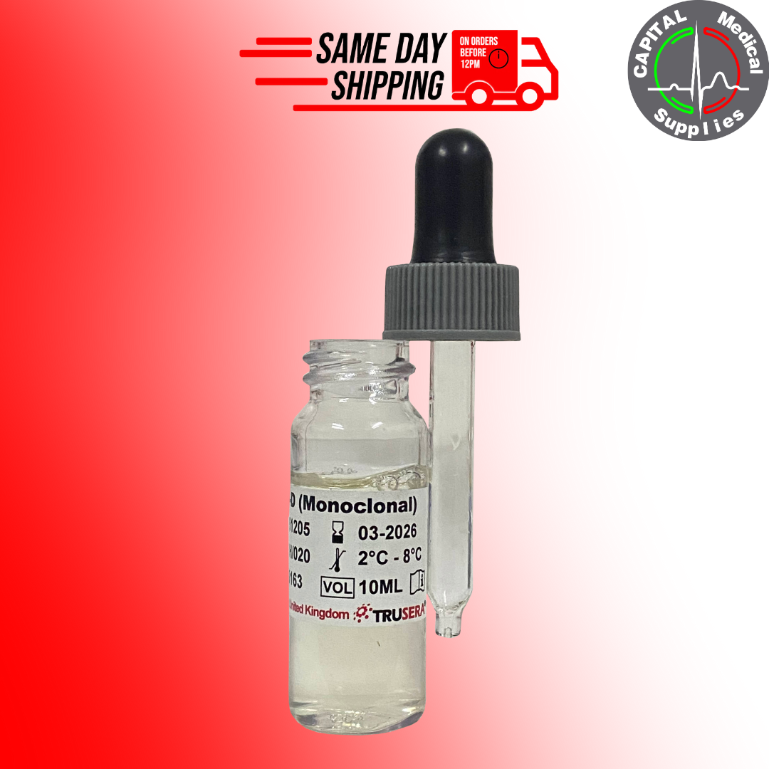 Blood Typing Sera, Anti A & B Anti D Monoclonal ABO Blood Grouping ...