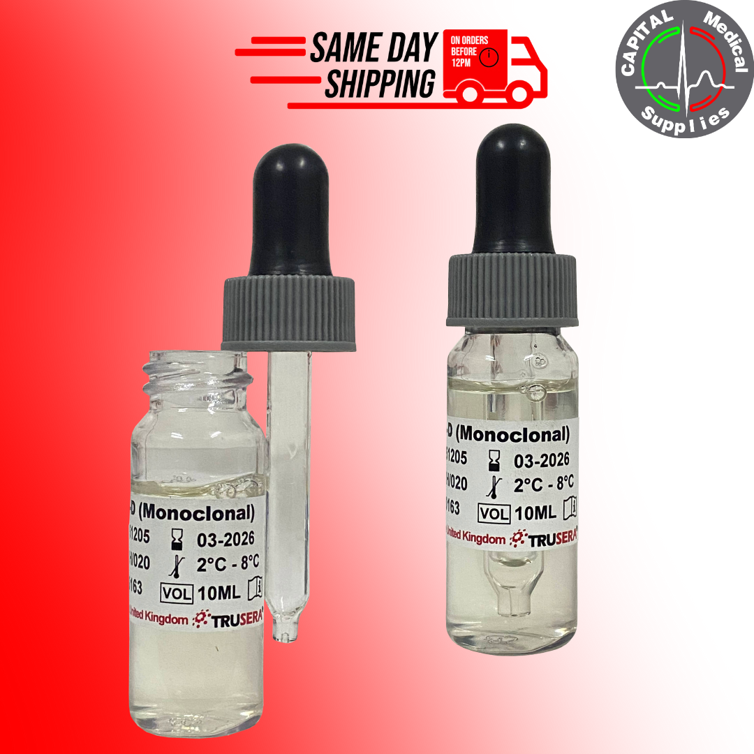 Blood Typing Sera, Anti A & B Anti D Monoclonal ABO Blood Grouping ...