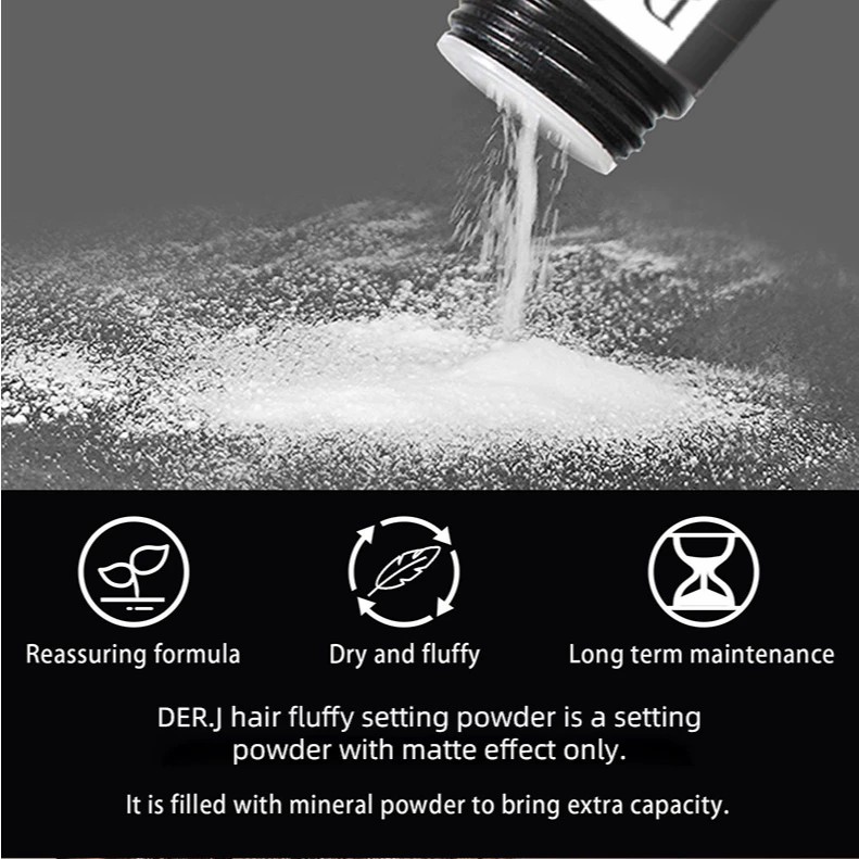Hair Powder Unisex Hair Volume Styling Powder Refreshing Fluffy Oil ...