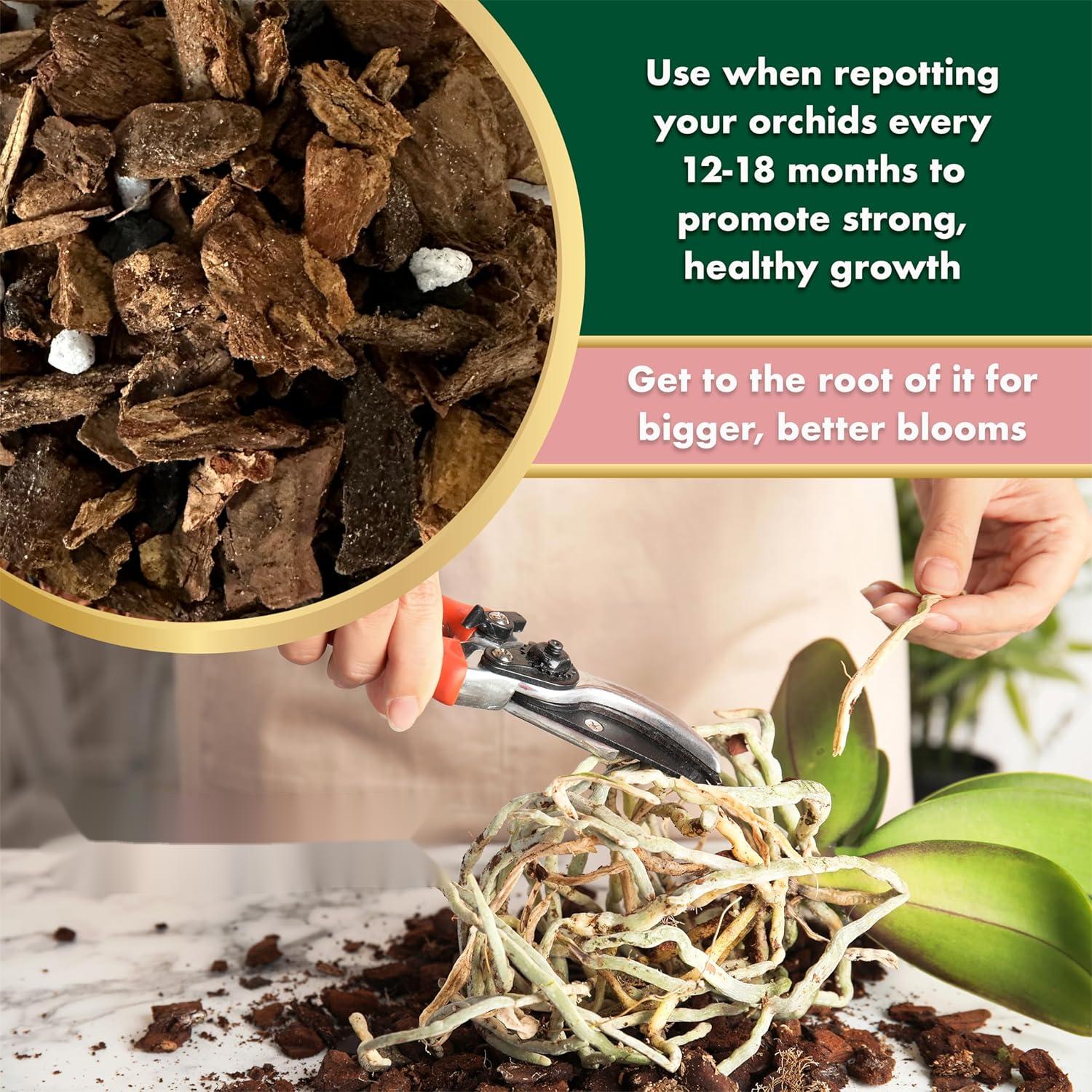 Orchid Potting Soilless Culture Medium 8L 15 in 1 Premium & Organic Mix ...