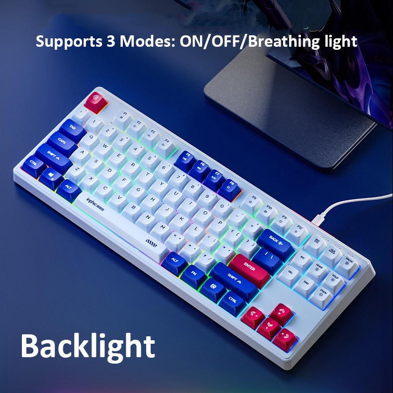 Inphic Wired Gaming Keyboard And Mouse Set With Mousepad Mecha Design ...