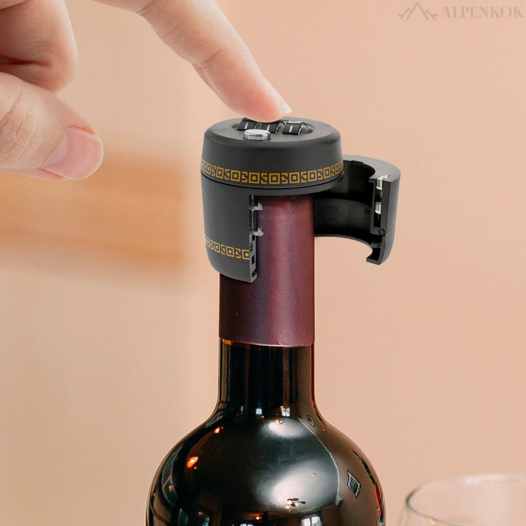 Wine Bottle Combination Password Lock Whiskey Bottle Password Code Lock ...