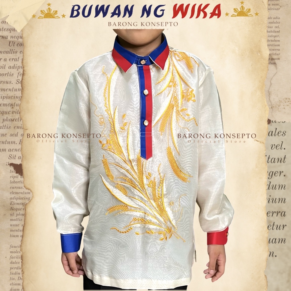 BARONG PALAY-PALAY - Buwan Ng Wika Costume | Shopee Philippines