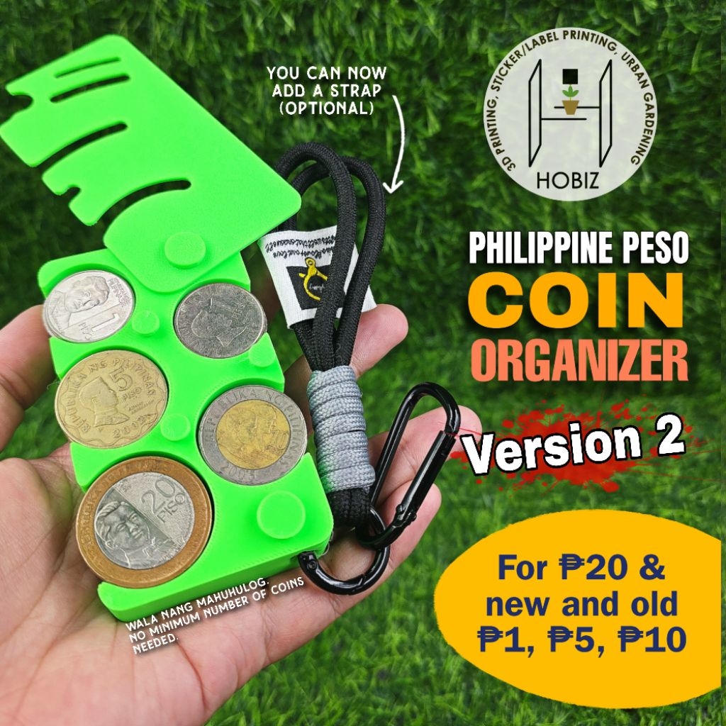 COIN ORGANIZER PHILIPPINE PESO COINS | Shopee Philippines