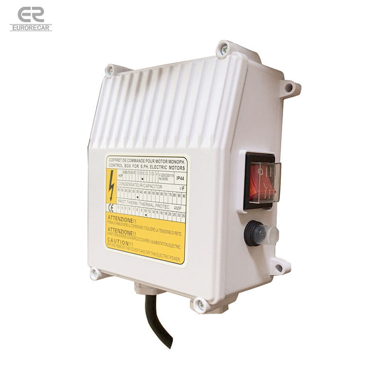 Control Box Deep Well Pump Smart Start Capacitor Switch Junction Box ...