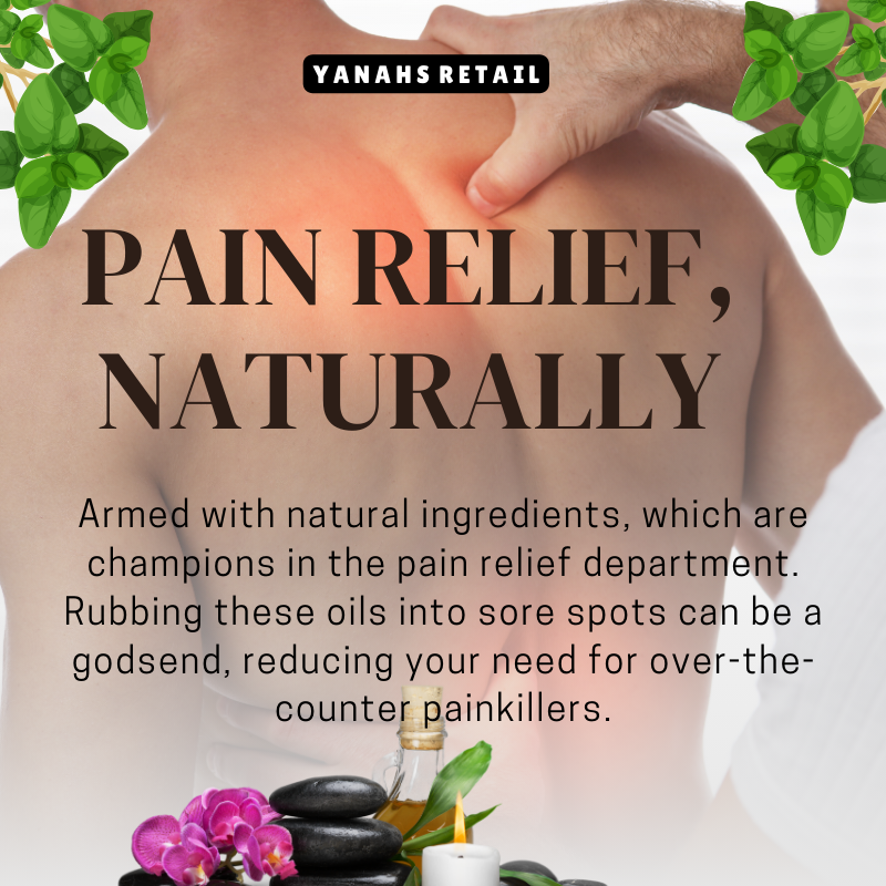 Massage Oil Spa Relaxing Aromatherapy help to reduce body aches and ...