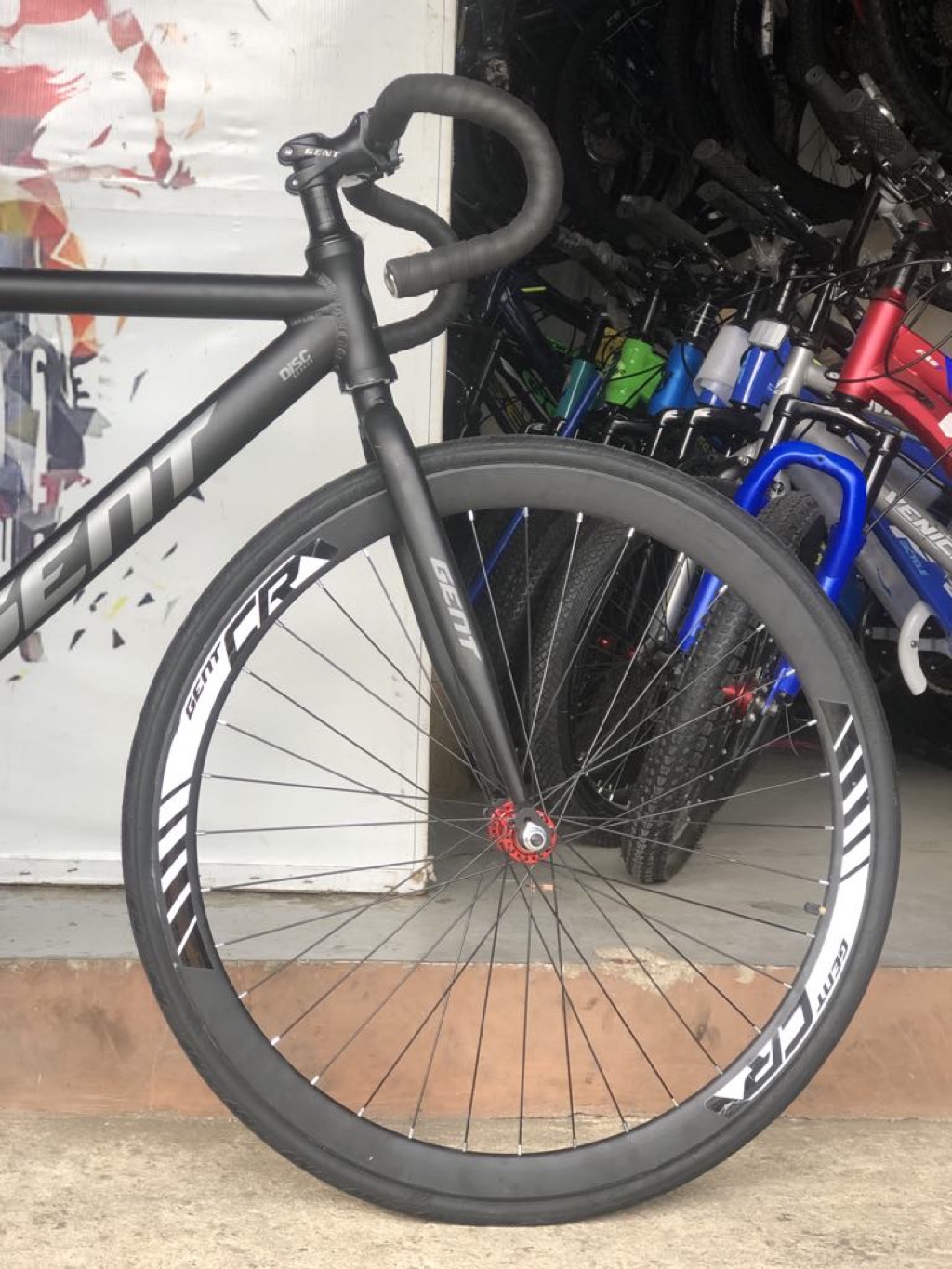 GENT 104 Fixie Bikes Alloy Frame 700c Dropbar With Freebies | Shopee ...