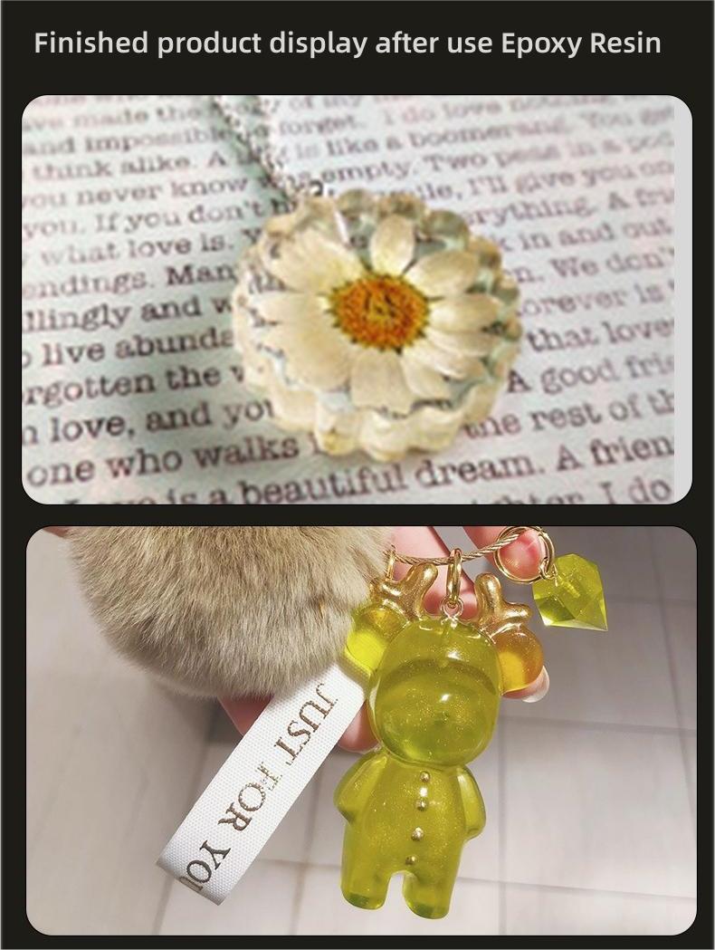 1kg Clear Epoxy Resin 3:1 Casting Acrylic Modified Resin Clear Set A ...