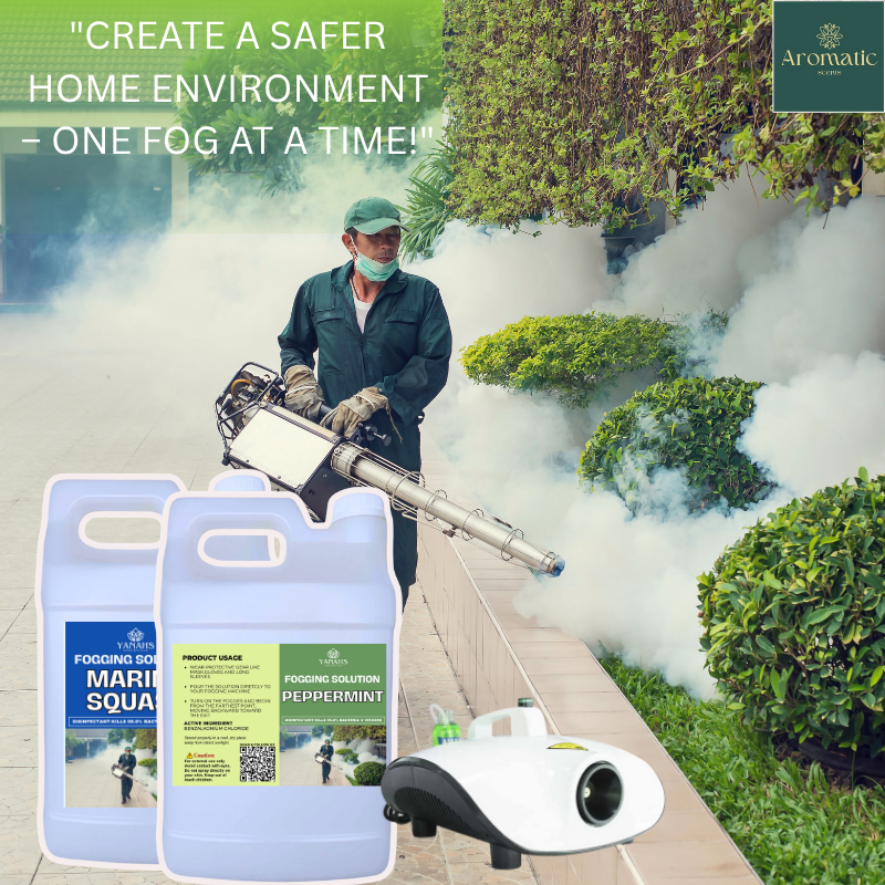 Peppermint 1 Gallon Fogging Solution - Disinfectant & Deodorizer ...