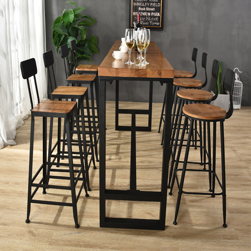Bar Table With Chair High Foot Table Long Table Narrow Table For Family ...