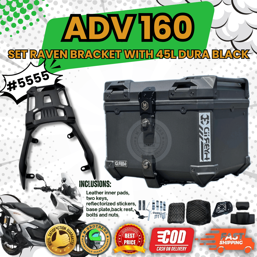 RAVEN BRACKET SET for ADV 160 with Topbox 30/32/36/45 Liters ...