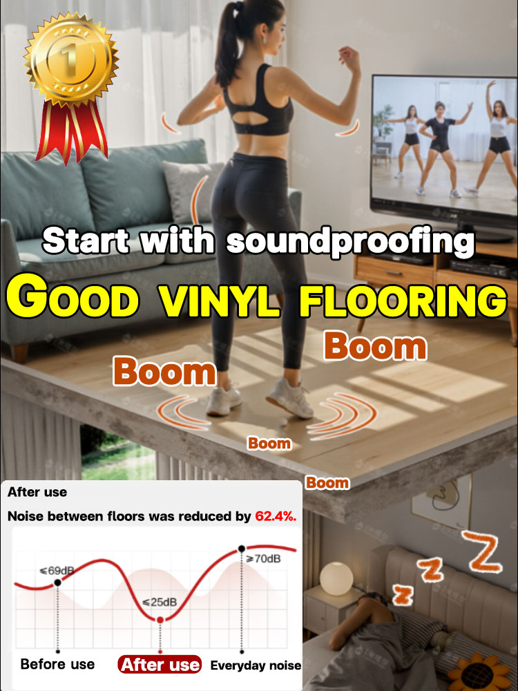 Anti-slip SH linoleum flooring Suitable for bedrooms, living rooms ...