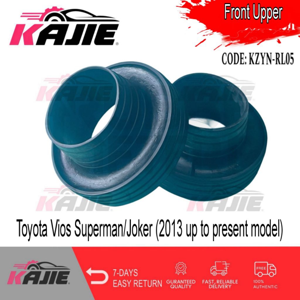 Toyota Vios Rubber Lifter Gen1,Gen2,Gen3& Gen4 Front and Rear 1"-2 ...