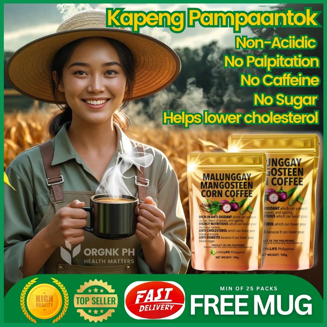 Malunggay Mangosteen Corn Coffee 100g Helps Sleep Better, No Sugar, No ...