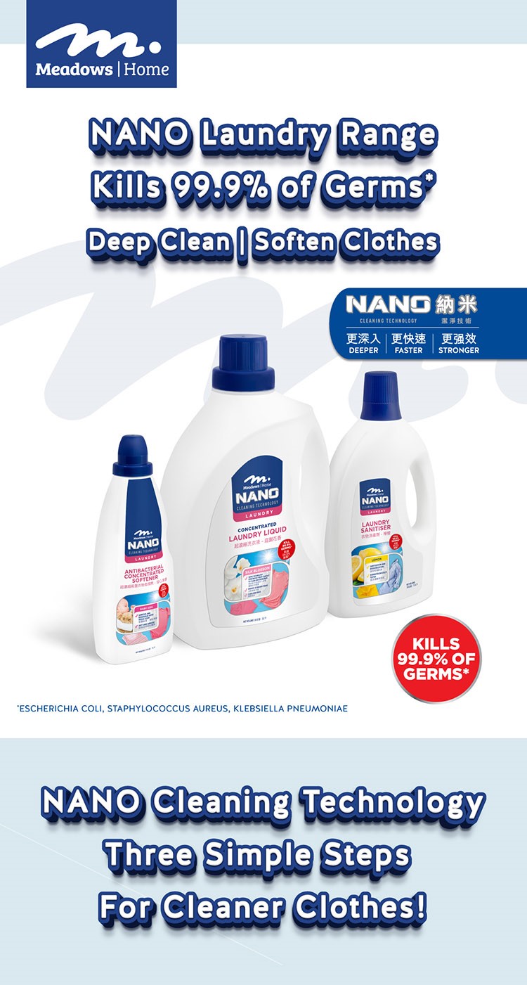 Meadows Home Concentrated Liquid Detergent Silk Blossom 3L | Shopee ...